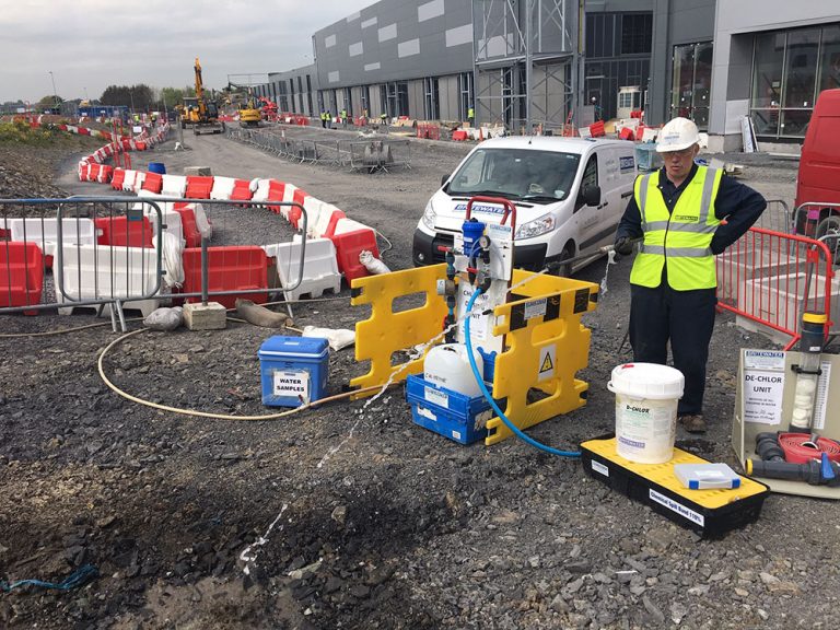 External Water Ring Main Pipework Chlorination - Britewater Specialist ...